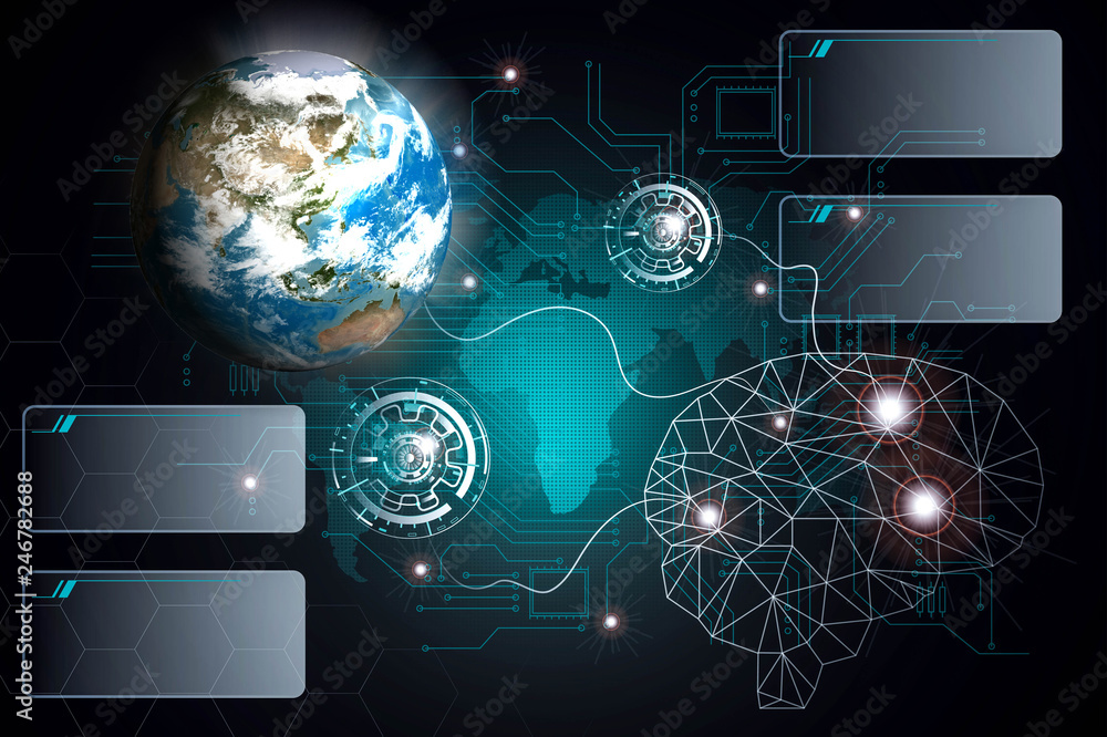 disruptive technologies that changed the world.disruption concept ...