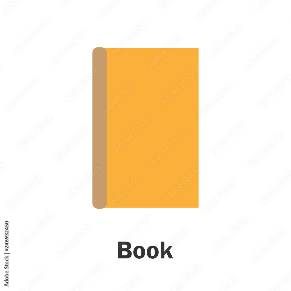 Book in cartoon style, school card for kid, preschool activity for ...