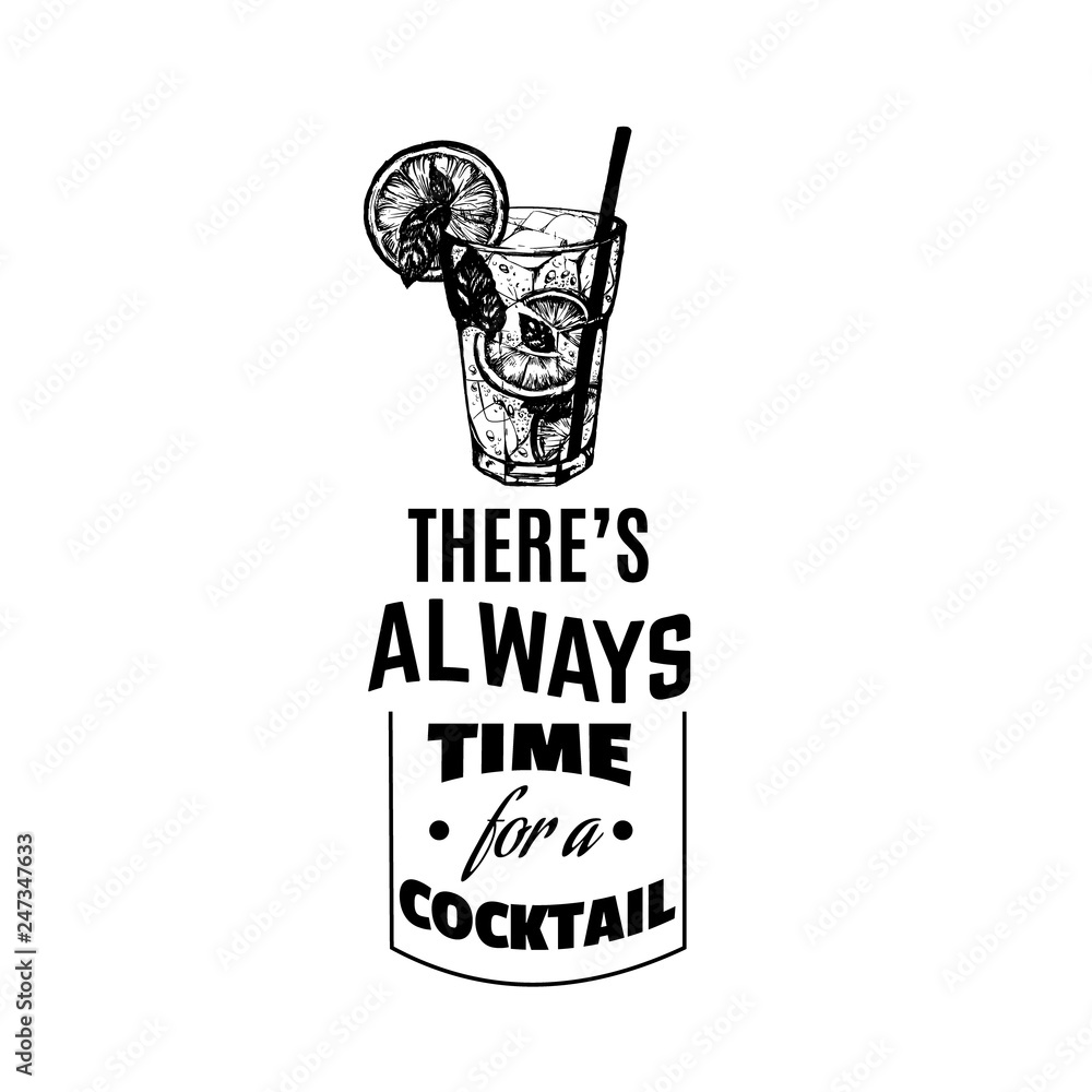 Quote typographical background. Vector illustration of alcoholic ...