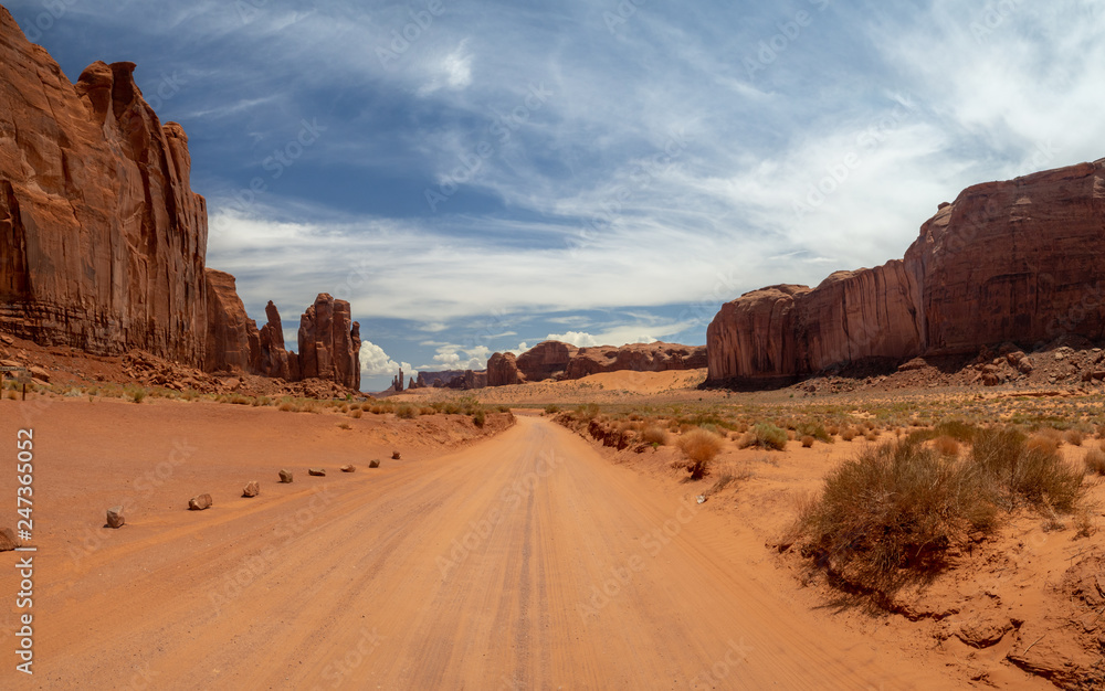 Monument Valley, Colorado Plateau region, Arizona – Utah, United States ...