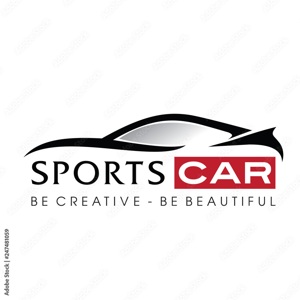 Sports Car Logo Vector Inspiration Stock Vector | Adobe Stock