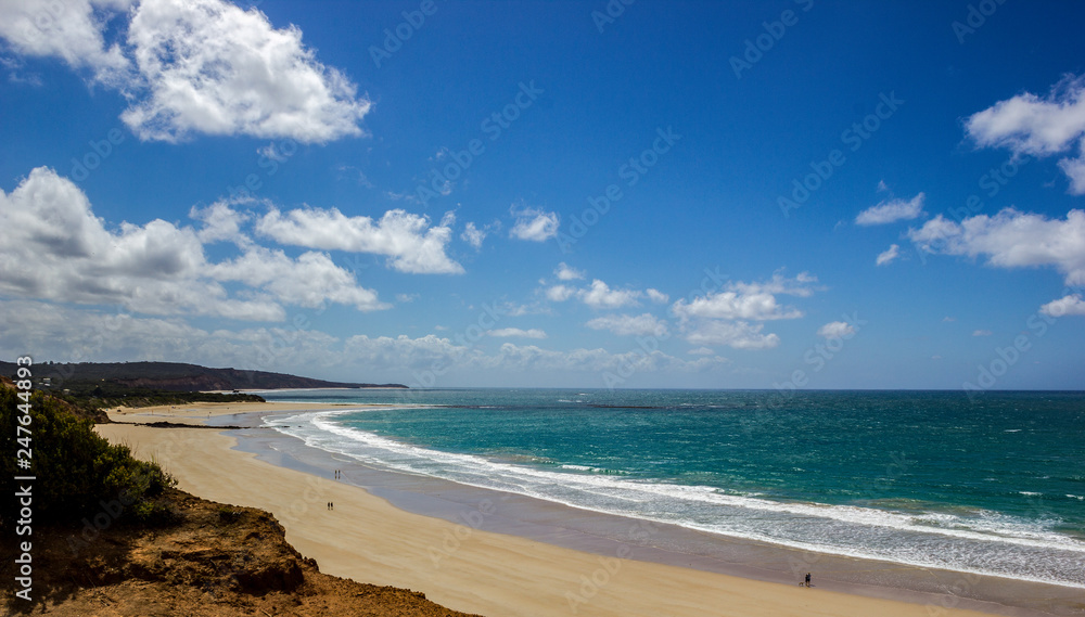 Beautiful Blue Lagoon at the Great Ocean Road, Australia Stock Photo ...