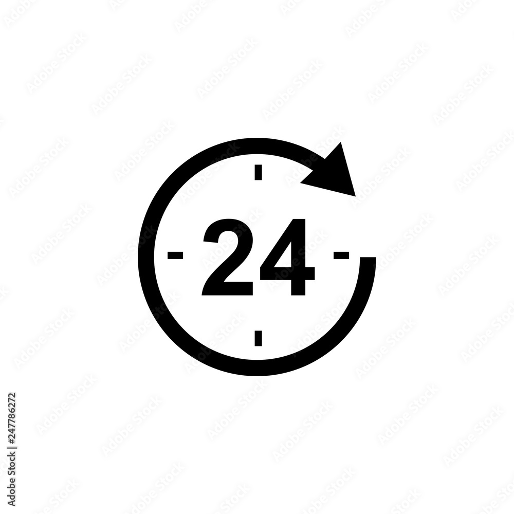 24 hour round the clock Stock Photo | Adobe Stock