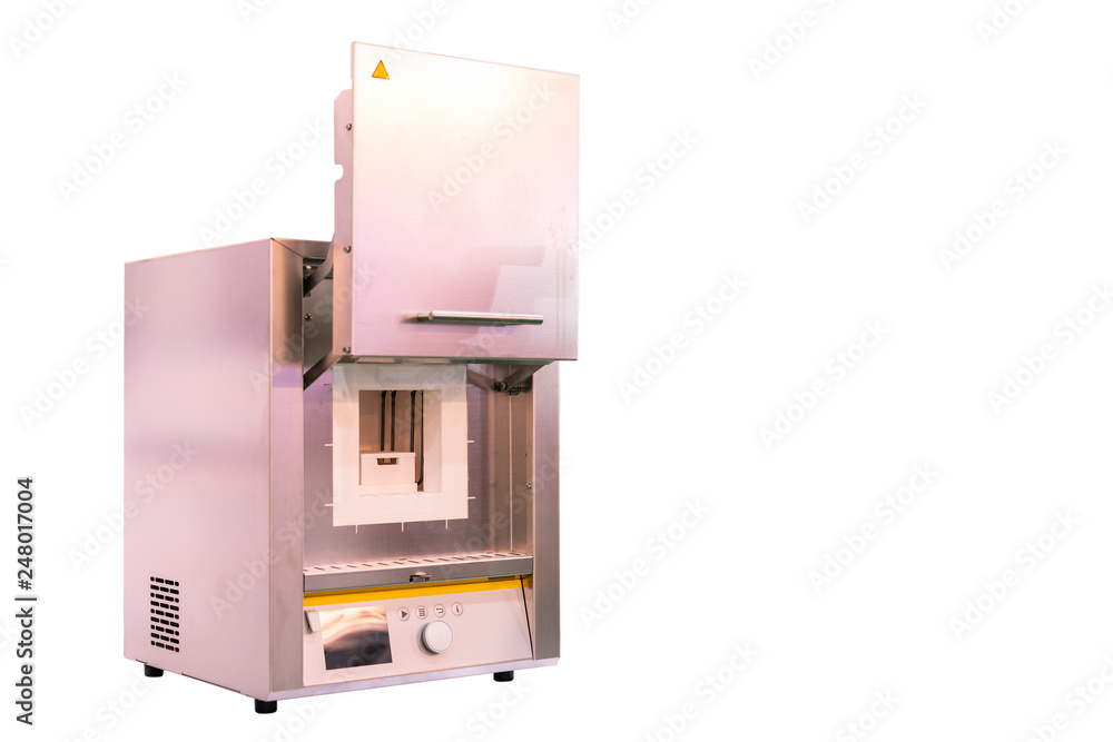 Foto Automatic temperature control chamber or muffle furnace for ...