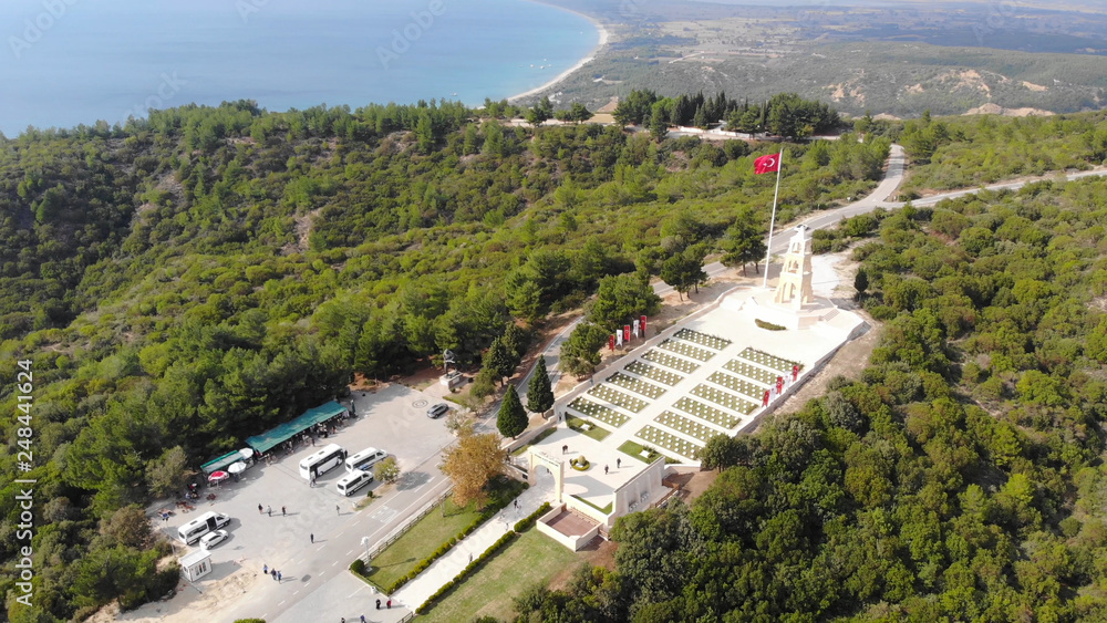 57th Infantry Regiment - Turkish memorial and cementery. The 57th ...