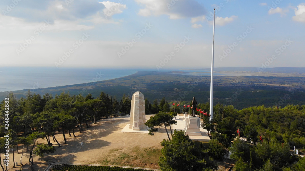 57th Infantry Regiment - Turkish memorial and cementery. The 57th ...