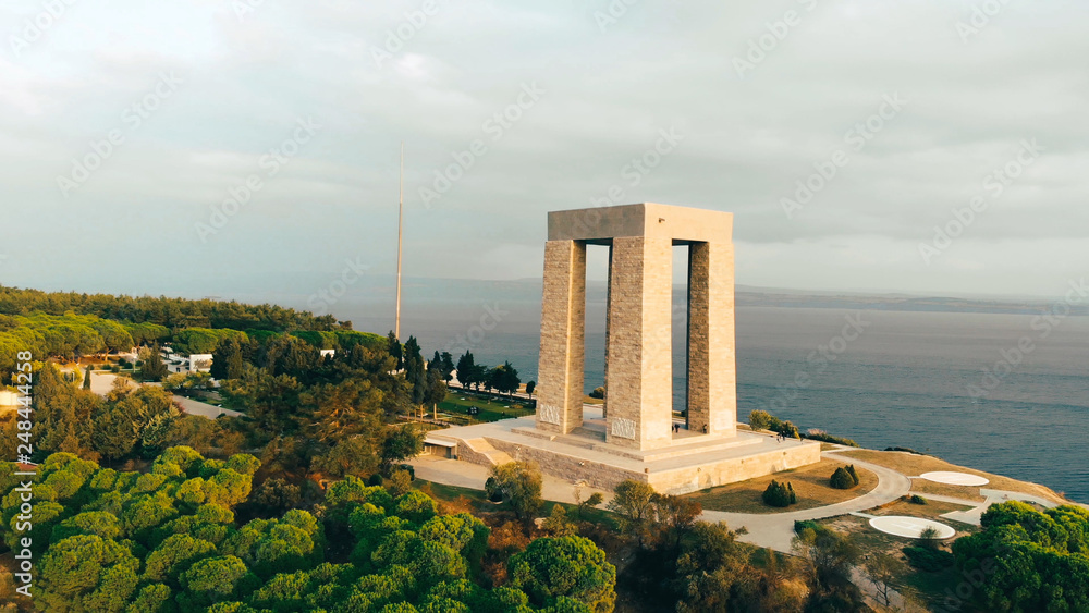 57th Infantry Regiment - Turkish memorial and cementery. The 57th ...