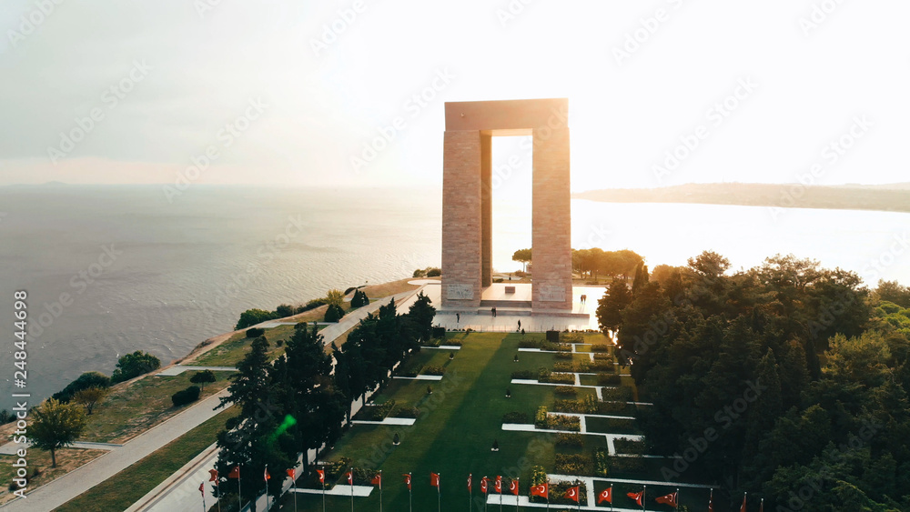 57th Infantry Regiment - Turkish memorial and cementery. The 57th ...