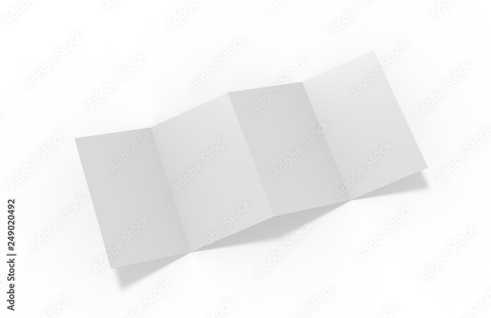 Accordion fold brochure, four fold brochure, eight pages four panel ...
