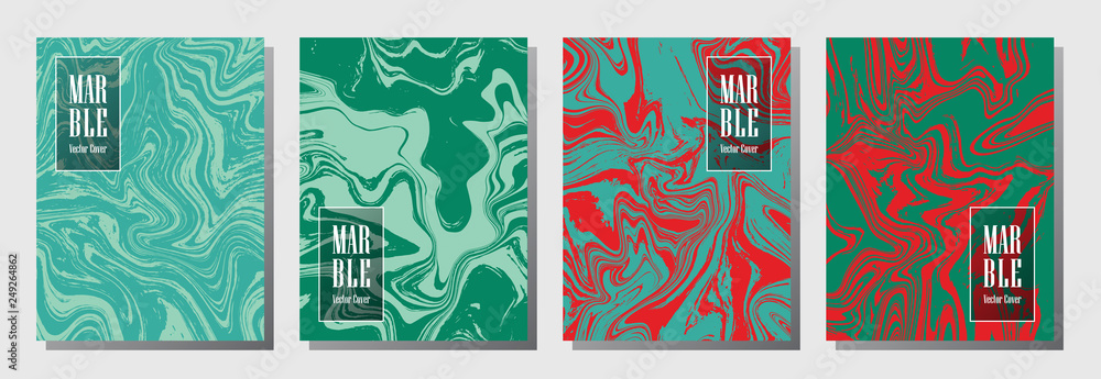 Hipster journal layouts set. Backdrop for binder template, corporate ...