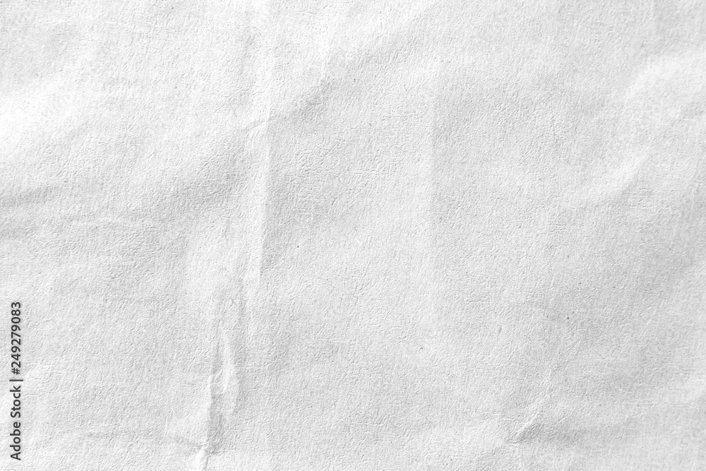 White crumpled paper texture background. Close-up. Stock Photo | Adobe ...