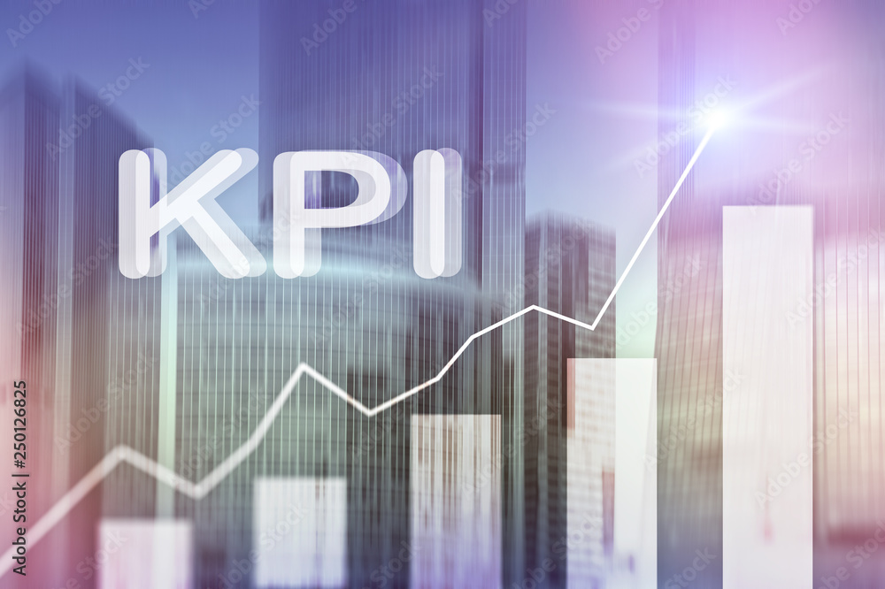 KPI - Key Performance Indicator. Business and technology concept ...