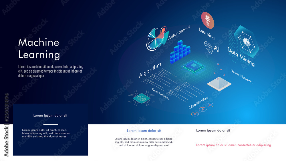 Machine learning, Ai, Data mining, algorithm, algorithm, neural network ...