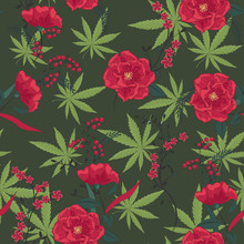 Cannabis Marijuana Vintage Art Free Stock Photo - Public Domain Pictures