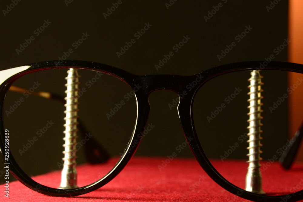Stock-Foto „glasses, isolated, stethoscope, medicine, eyeglasses, white ...