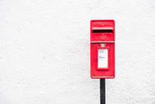 British Red Post Box In Wall Free Stock Photo - Public Domain Pictures