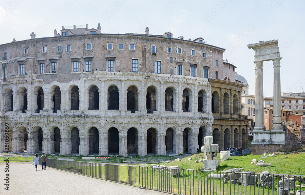 The base of the temple is Bellona, the ancient Roman goddess of war ...