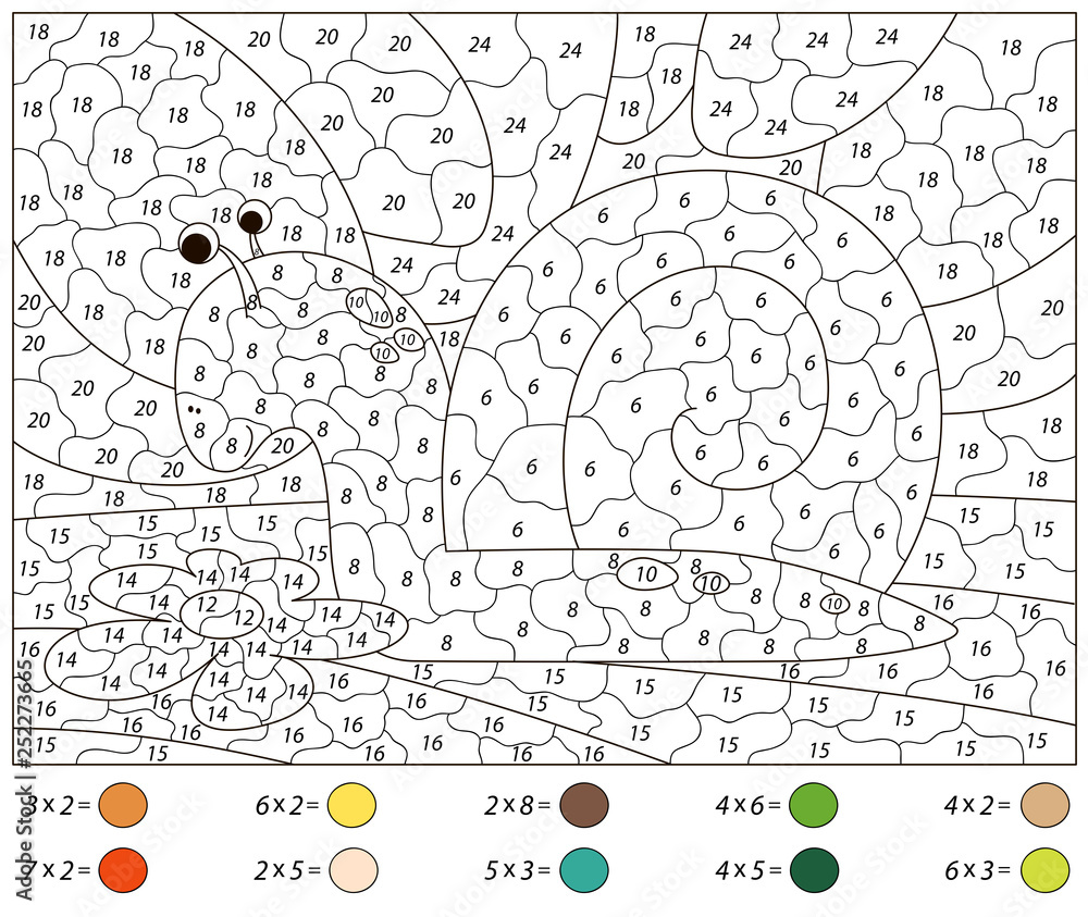Times Tables Coloring Worksheets - Infoupdate.org