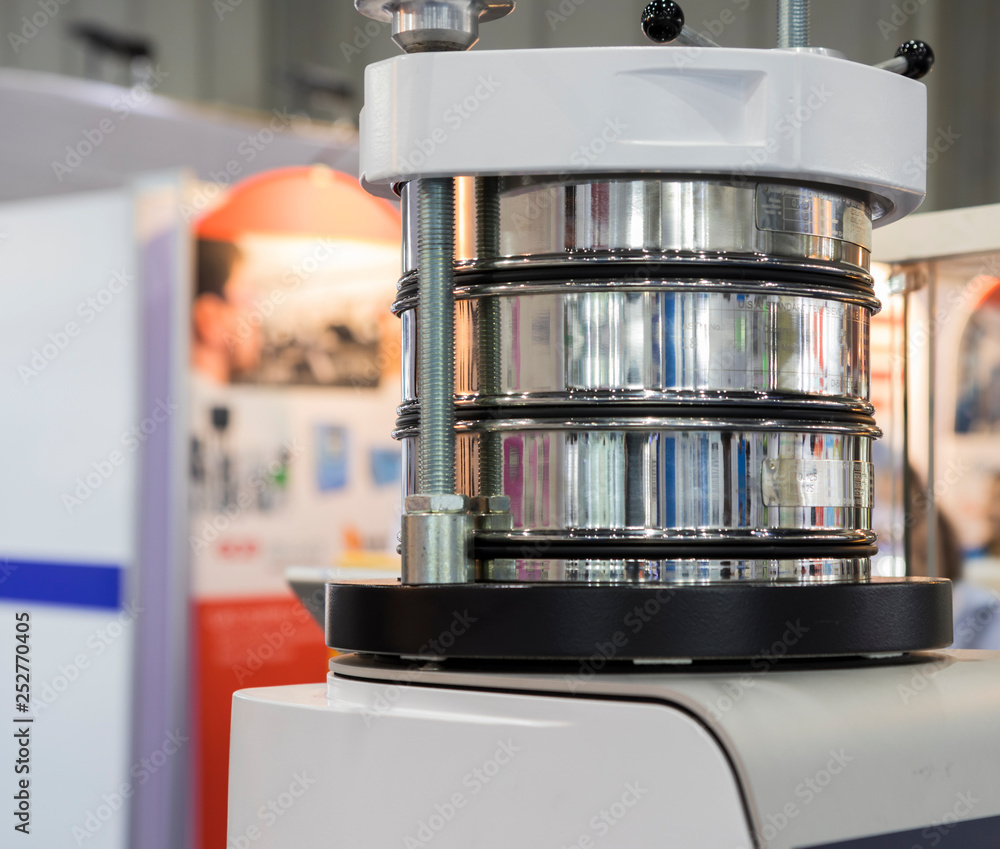 sieve analysis for laboratory Stock Photo | Adobe Stock