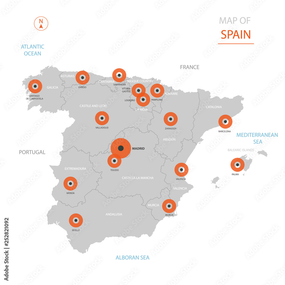 Madrid Capital Map