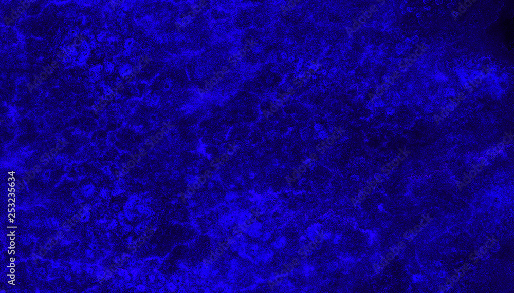 Cosmic neon dark blue watercolor background. Paper textured aquarelle ...