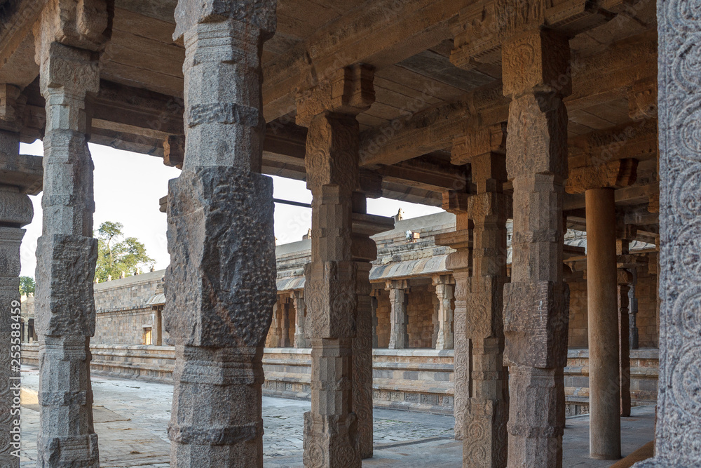 Airavateswara temple constructed by the Rajaraja Chola II in the 12th ...