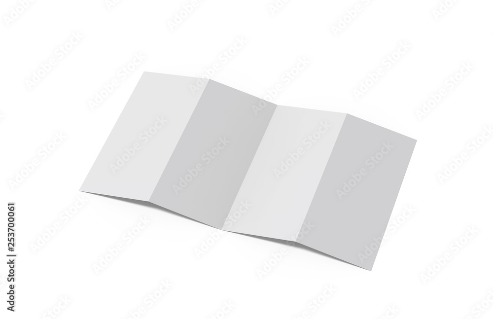 Accordion fold brochure, four fold brochure, eight pages four panel ...