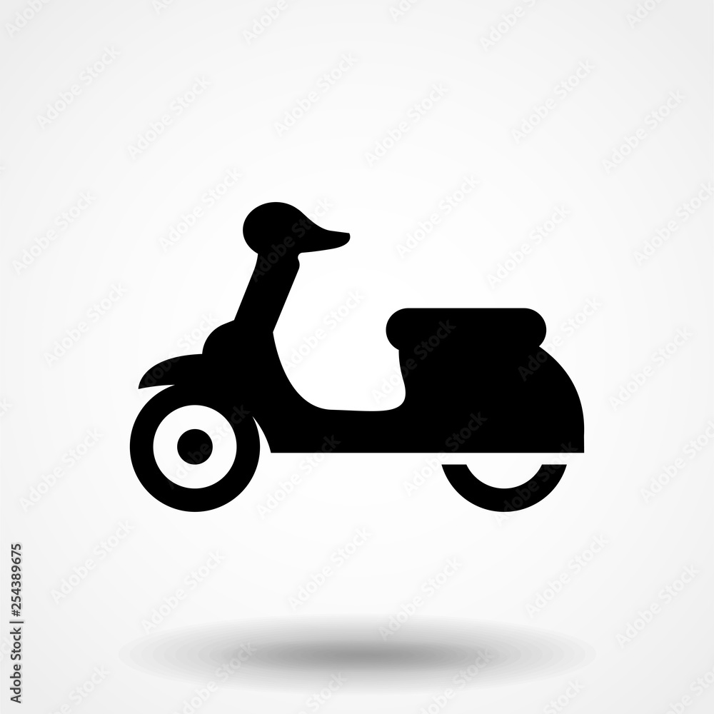Scooter icon. Trendy Scooter logo concept on white background from ...