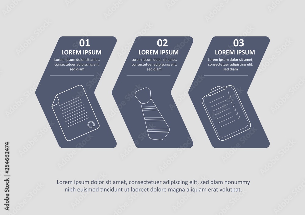 Minimal infographic brochure template. Pages with diagram, graph and ...