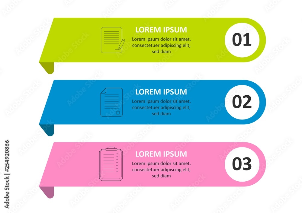 Minimal infographic brochure template. Pages with diagram, graph and ...