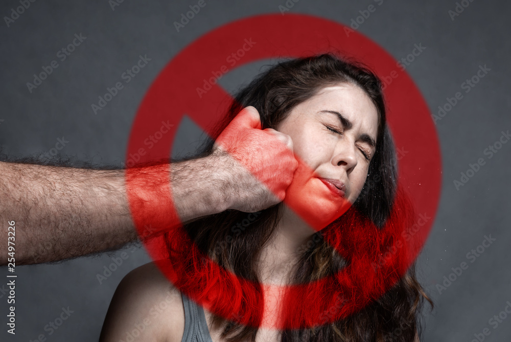 the concept of protecting women's rights and ending violence . an adult ...