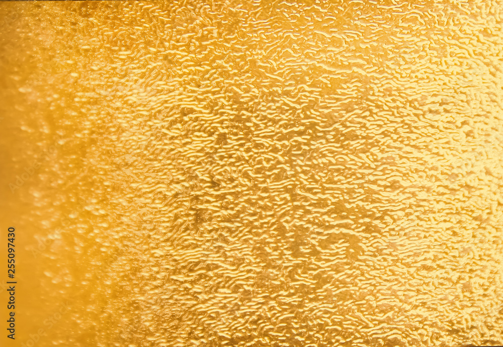 Colorful texture gold metal in seamless wave patterns for sparkle ...
