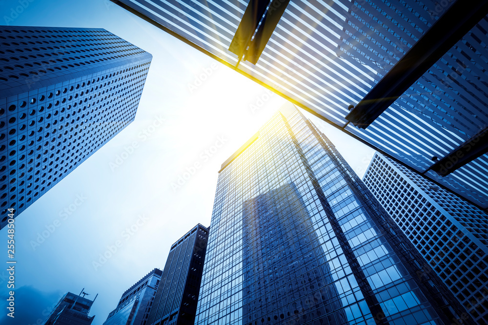Urban Architecture Office of Building Business District.. Stock Photo ...