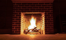 Flames In Fireplace Free Stock Photo - Public Domain Pictures