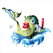 Fish With Big Lips Free Stock Photo - Public Domain Pictures