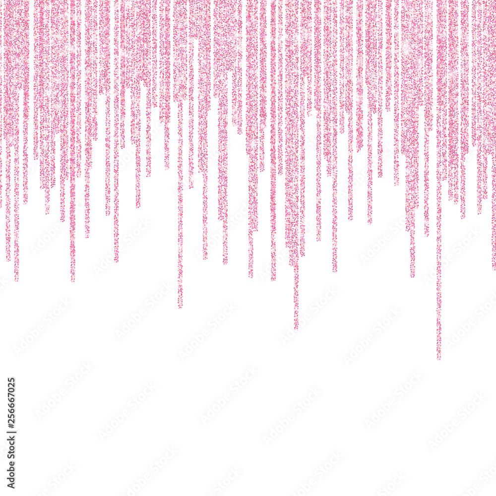 Pink glitter sparkle on a transparent background. Rose Gold Vibrant ...