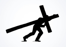 The Holy Man On The Cross Free Stock Photo - Public Domain Pictures