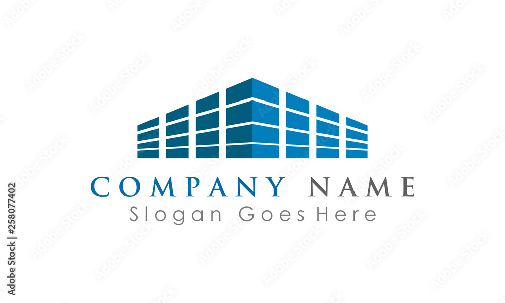 office logo building Stock Vector | Adobe Stock