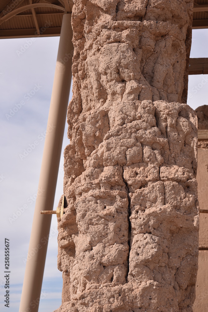 Coolidge, AZ., U.S.A., Jan. 30, 2018. Casa Grande Ruins National ...