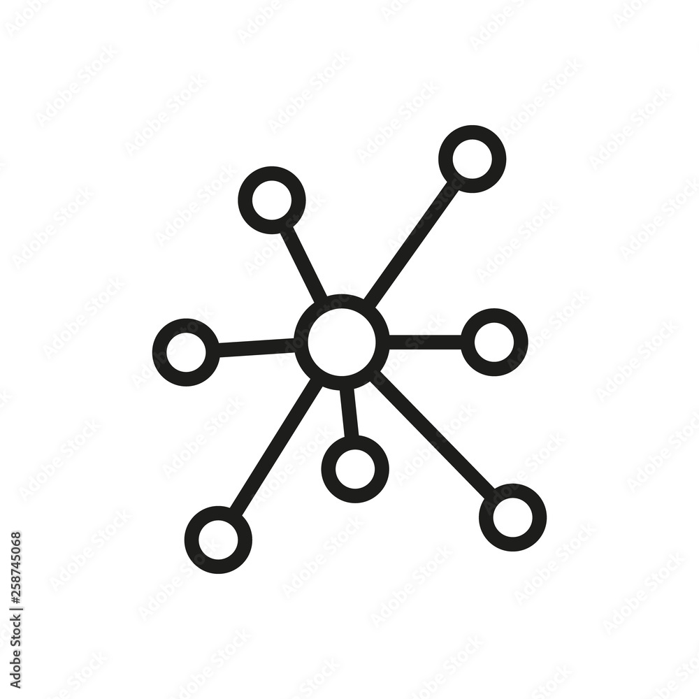 Vector de Stock Conect line style icon. Vector. Isolated. | Adobe Stock