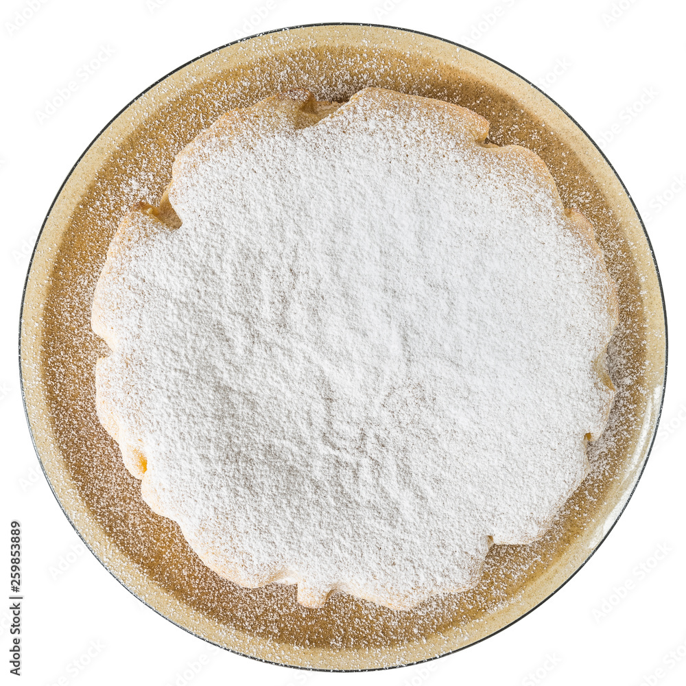 Corn cake. Cake with flour corn fioretto, fast, simple, healthy ...