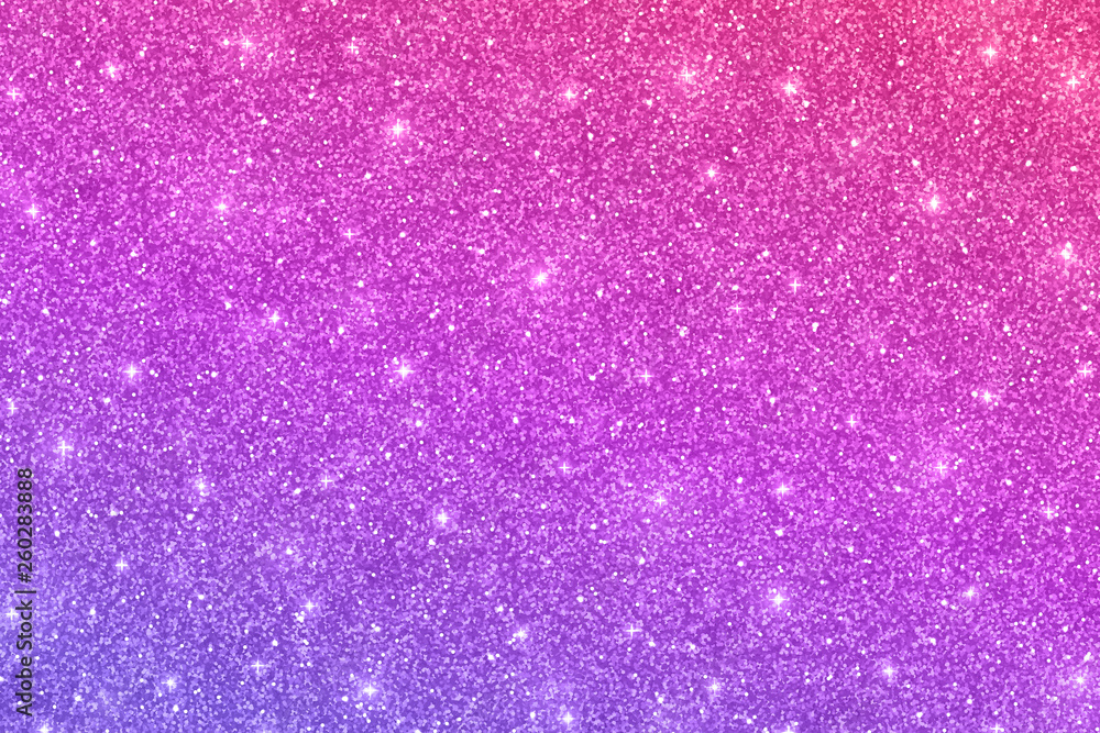 Glitter horizontal texture with pink violet color gradient. Vector ...