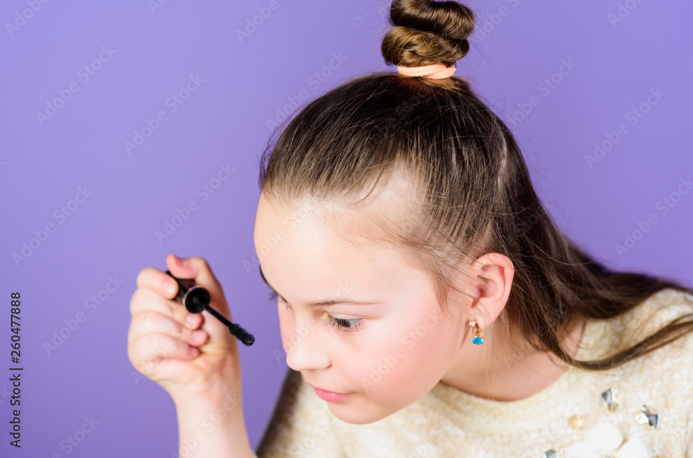 Stock-Foto „Pretty girl. Fashion and style. Creativity is best makeup ...
