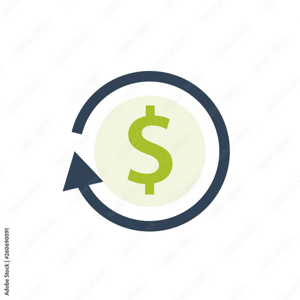 Earn reward icon. Clipart image isolated on white background Stock ...