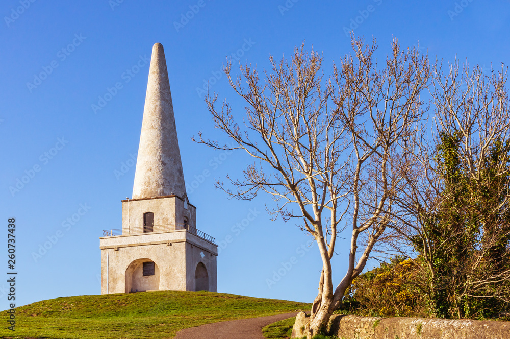 The iconic Killiney obelisk built in 1742 to commemorate "the Year of ...