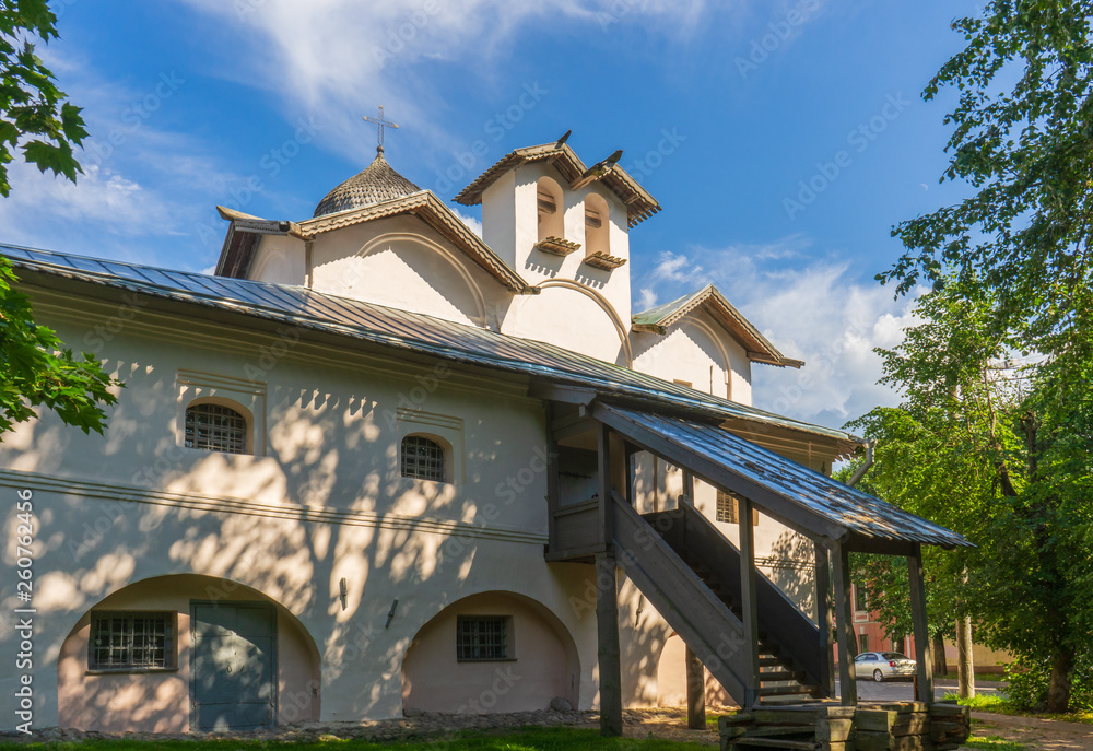 Holy Myrrh Bearers church at Yaroslav's Court in Velikiy Novgorod ...