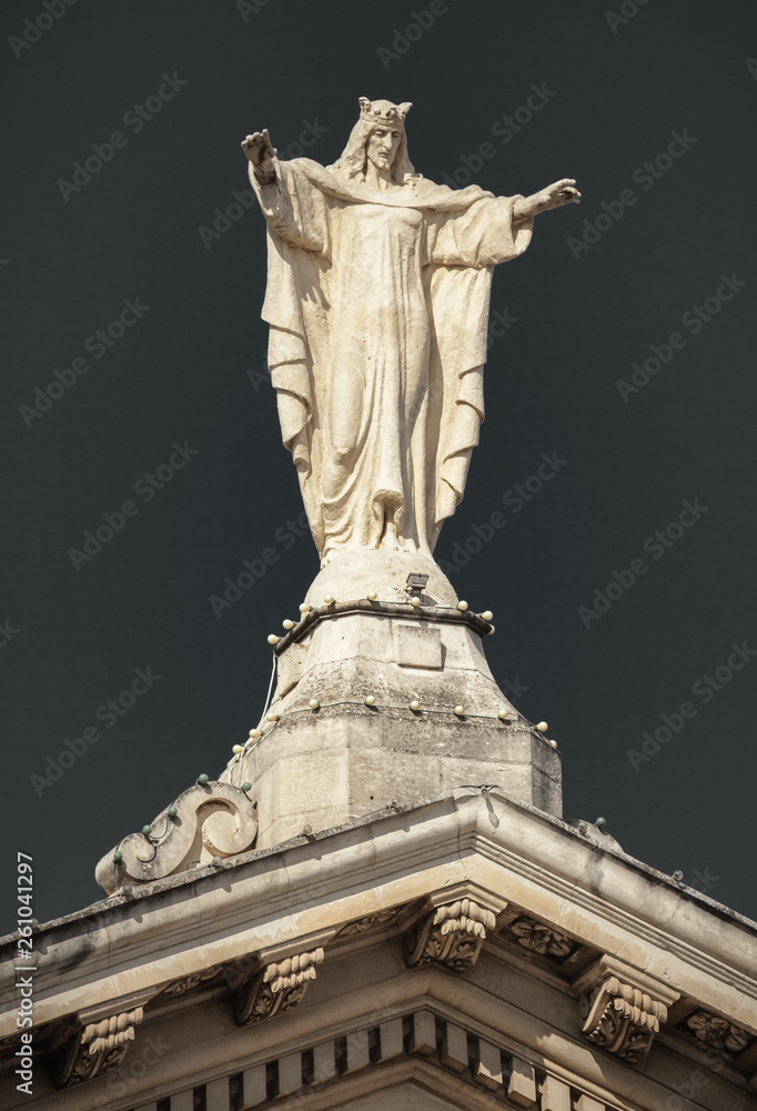 Statue of Jesus Christ in Valletta, Malta Stock Photo | Adobe Stock
