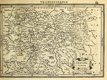 Vintage Map Of Transylvania Free Stock Photo - Public Domain Pictures