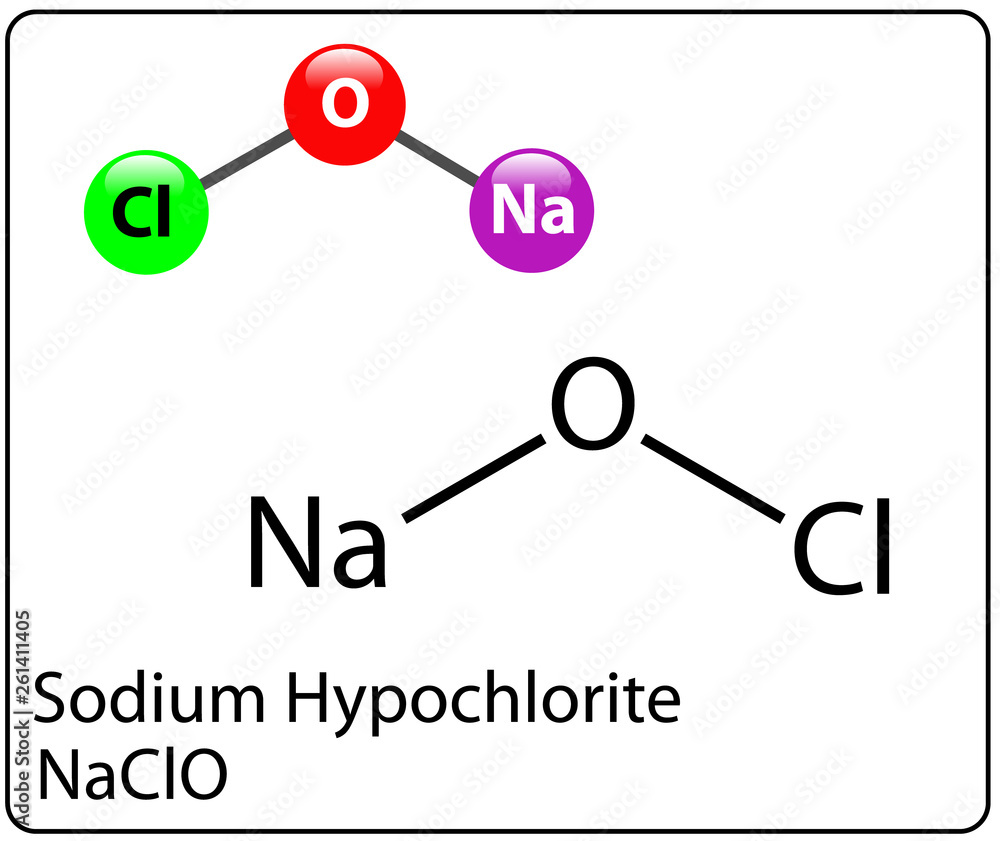 Sodium Hypochlorite Lewis Structure