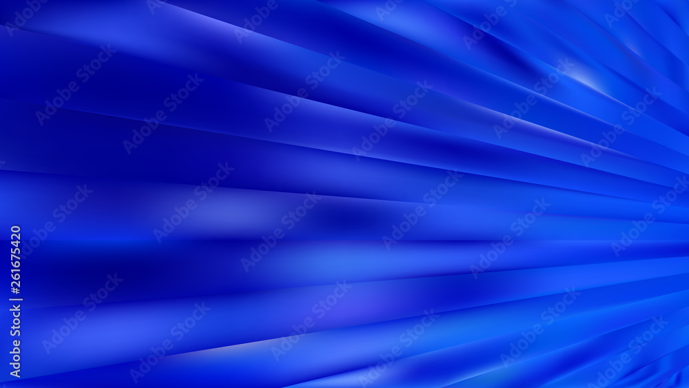 Abstract Royal Blue Lines and Stripes Background Design Stock Vector ...